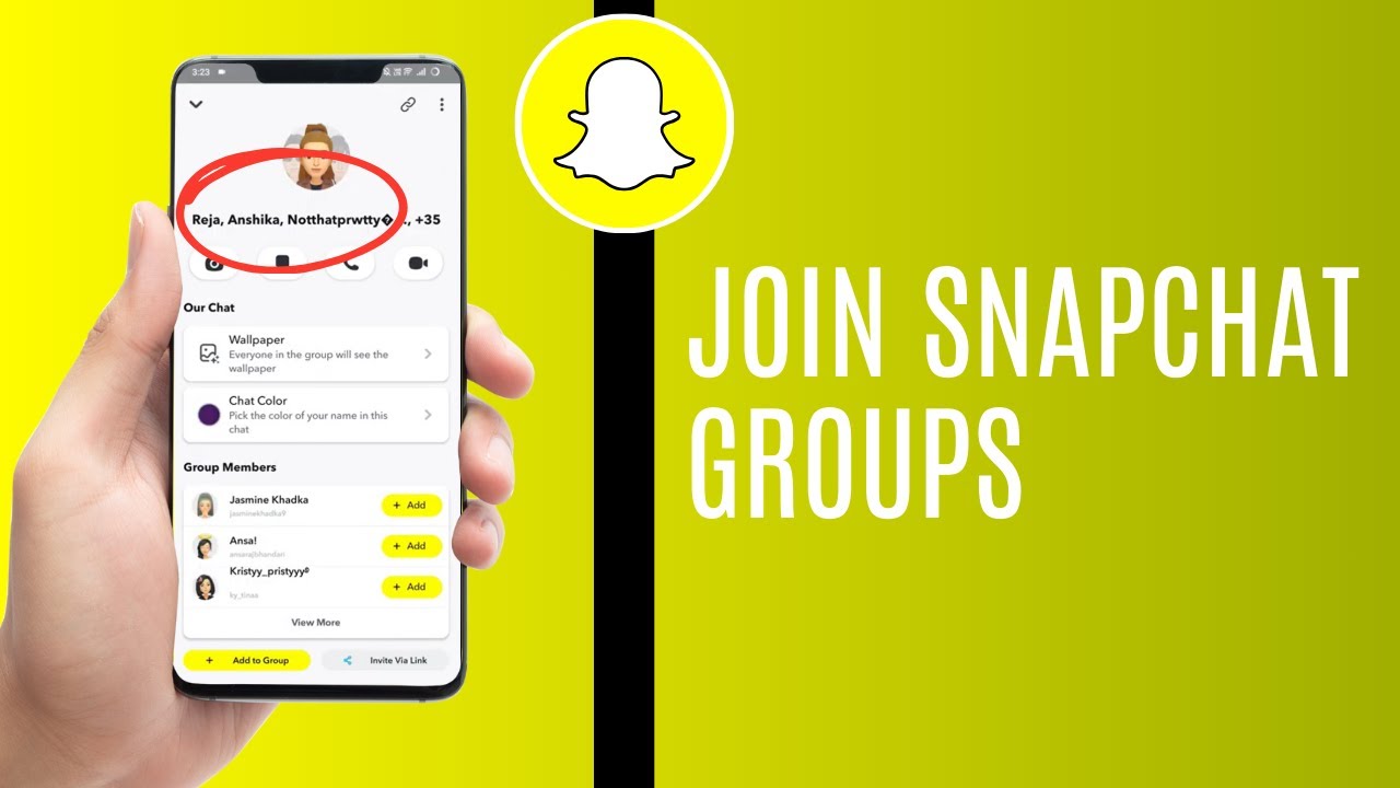 How To Join Snapchat Groups 2025 - YouTube