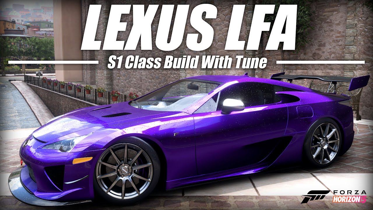 2010 Lexus LFA Customization Road Race Build with Tune | SS Class | Forza Horizon 5 Online - YouTube