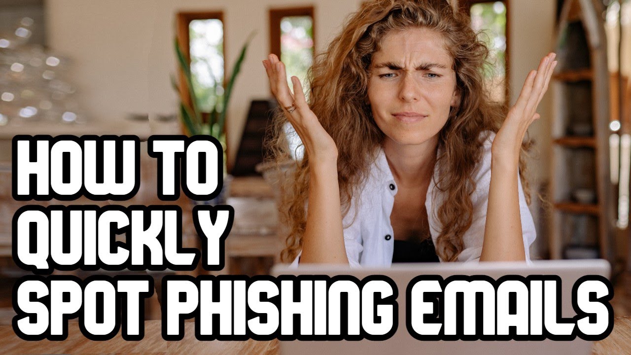 How to Quickly Spot the Signs an Email is Phishing - YouTube