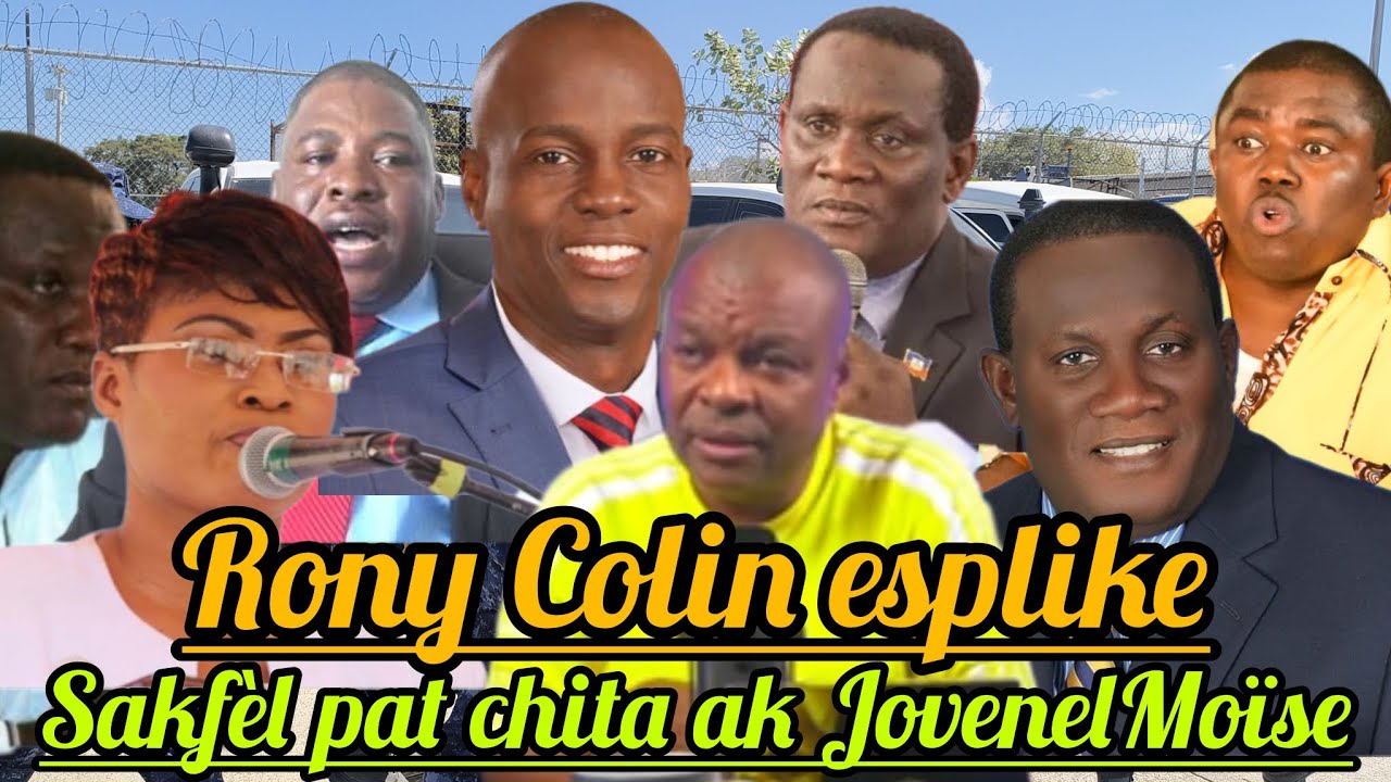 Zen Pete🆘😱Rony Colin di Jovenel Moïse te rele l nan telefòn e mande l ...