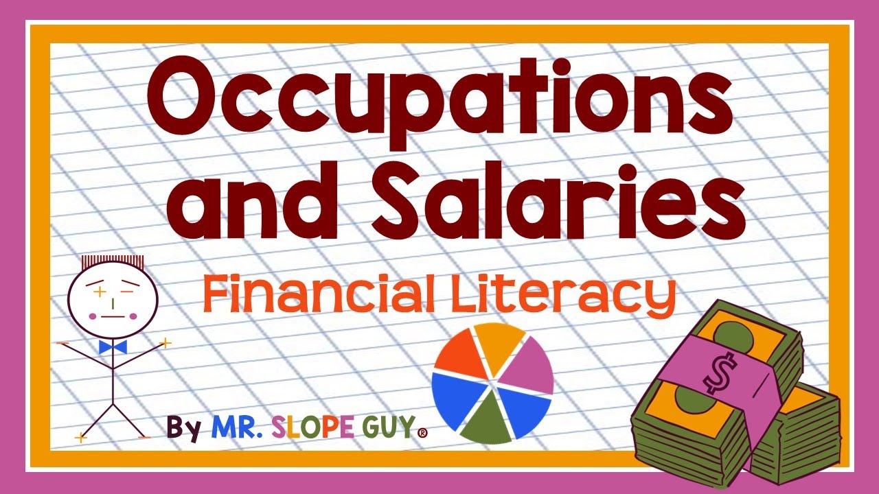 Occupations and Salaries Building Financial Literacy Lesson - YouTube