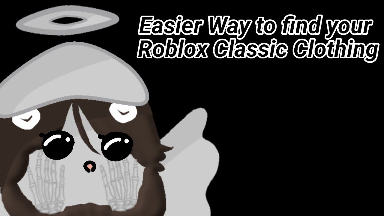 EASY ways to find Classic Clothing on Roblox Shop😁 (⭐Look at the Pin ...