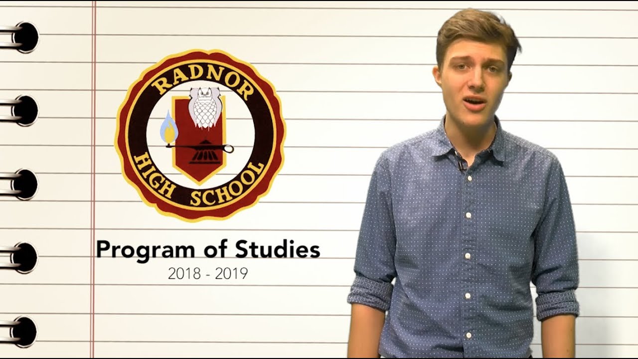 Radnor High School's Program of Studies 2018-2019 - YouTube