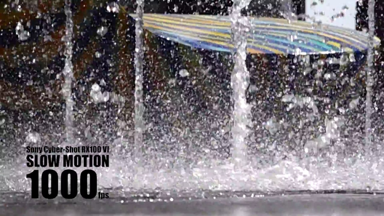 Sony RX100 M6 Slow Motion Test - YouTube