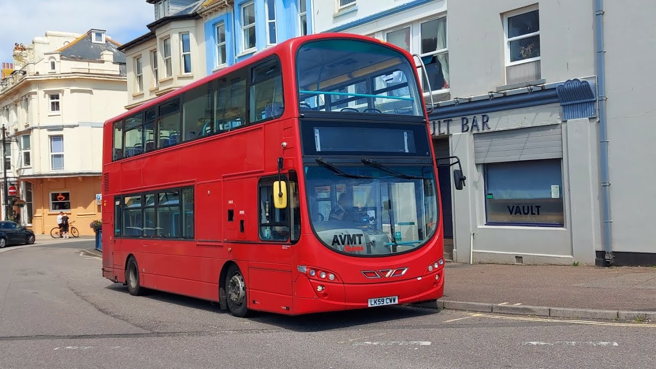 AVMT/Volvo B9TL Wright Gemini 2/€6 (LK59 CWW) - YouTube