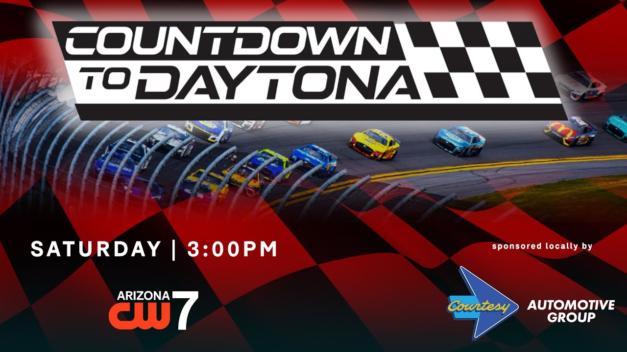 Countdown to Daytona on CW7 Arizona - YouTube