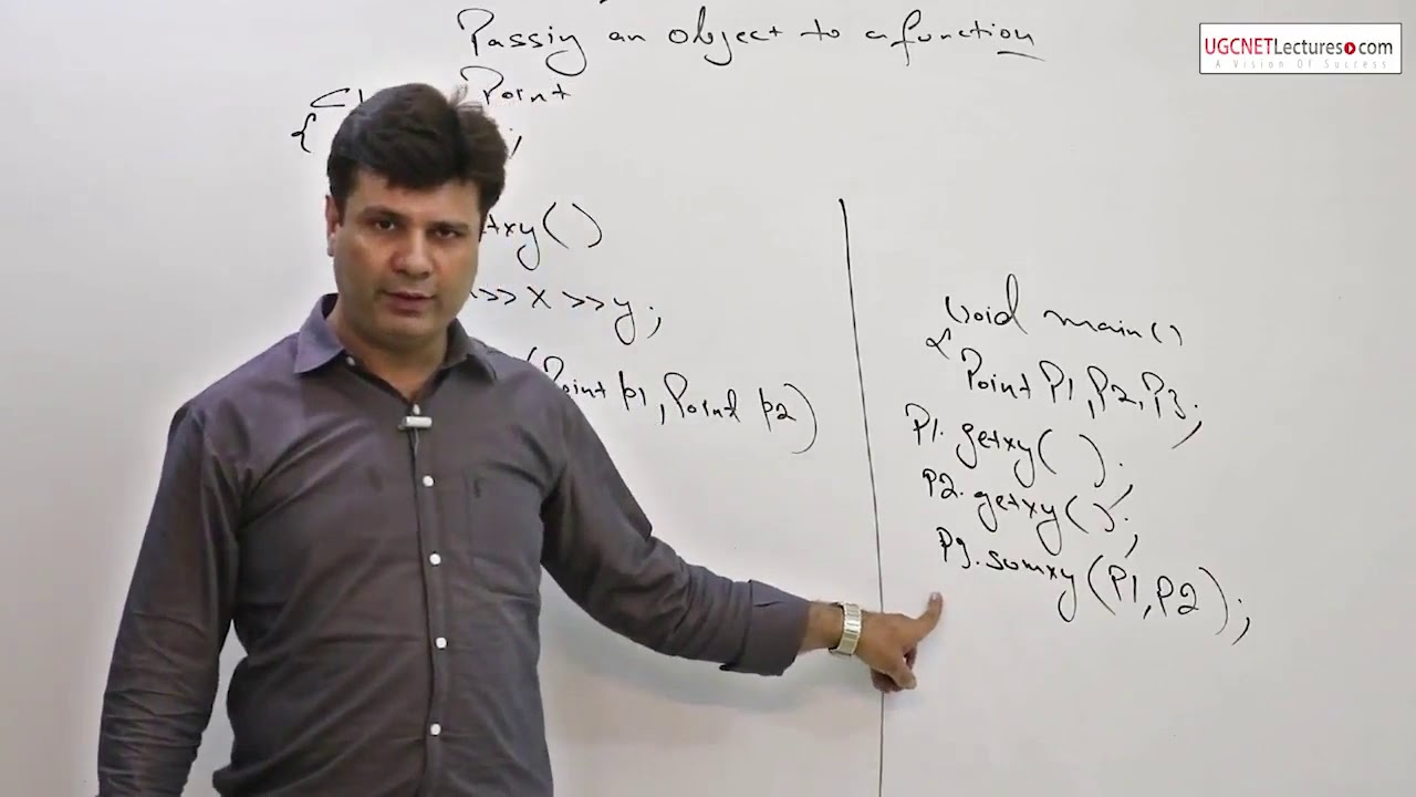 C Plus Plus Tutorials 05 Passing Objects To A Function Object Reference
