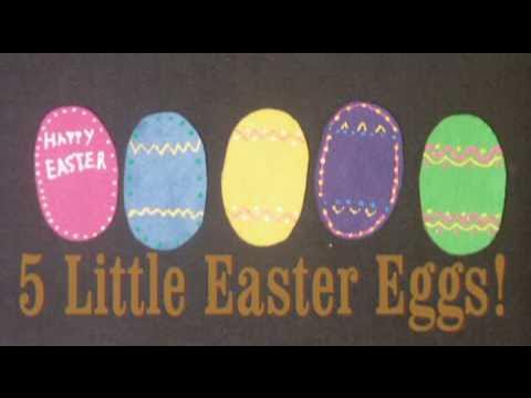 Preschool songs for Easter - 5 Little Easter Eggs - Littlestorybug ...
