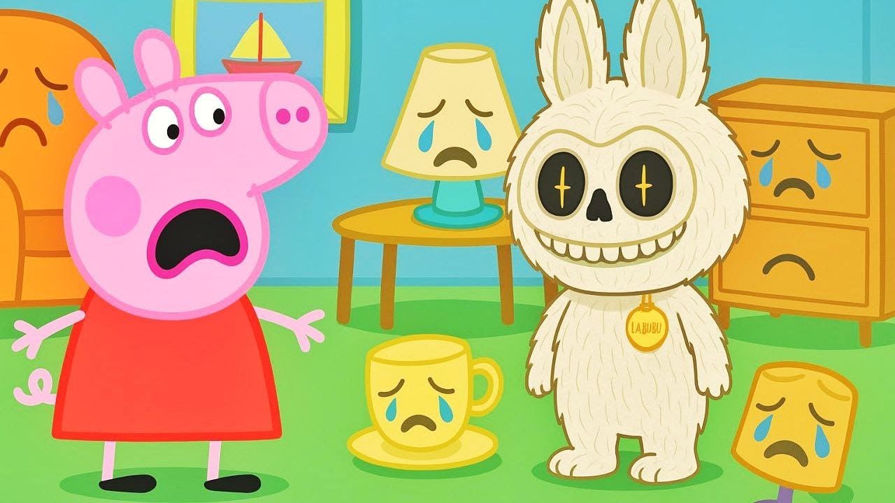 Peppa Pig – CURSED Episode: The fright from labubu - YouTube