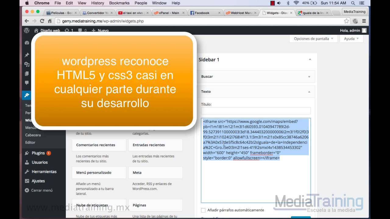 HTML5 fundamental wordpress 3 - YouTube