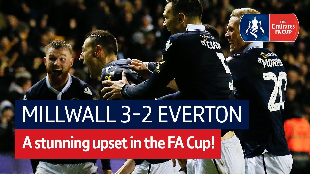 Millwall vs Everton (3-2) | Emirates FA Cup Highlights - YouTube