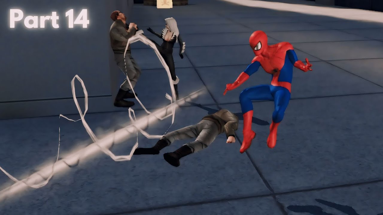 Spider-Man and Black Cat beat up goons together | the amazing spider ...