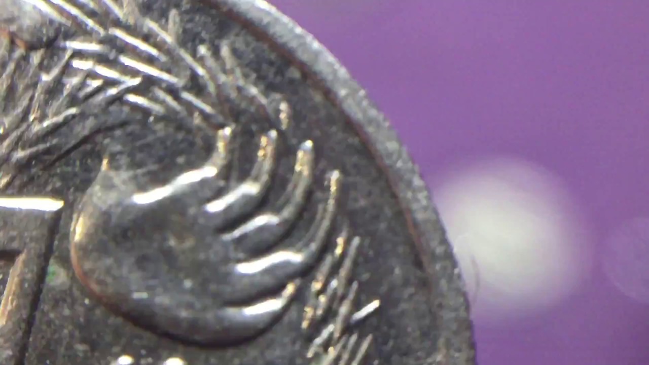 Australian Error Coins - 2001 Flamingo & 5 Cent Die Cracks - YouTube