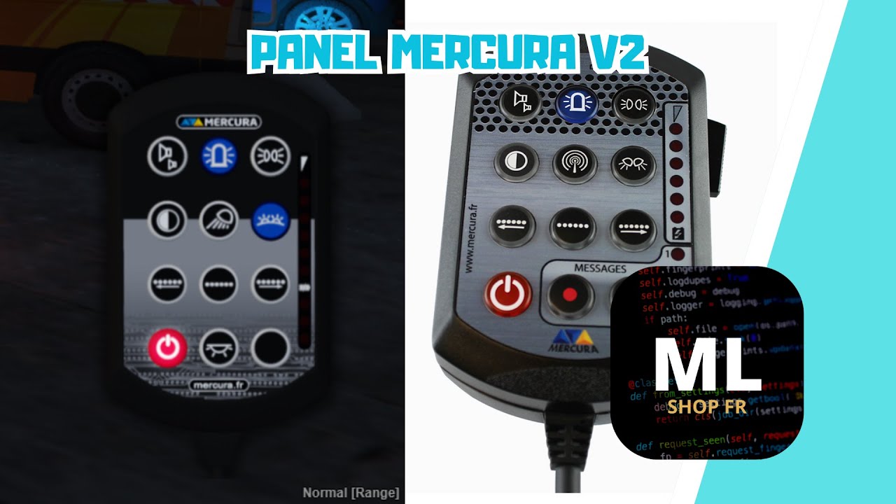 [FIVEM] Panel Mercura V2, ESX legacy. Police Jour/Nuit, GN Jour/Nuit, 3 ...
