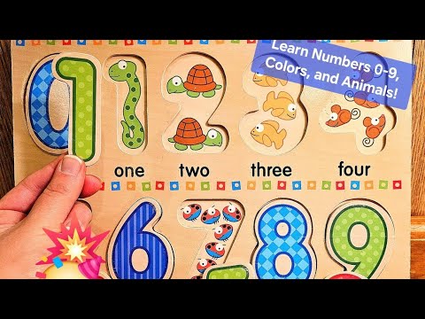 Learn to Count | Learn Numbers 0-9 | Numbers Puzzle | BEST Learning ...
