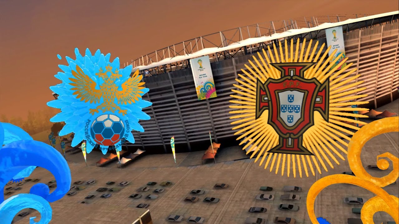 FIFA 14 | Russia vs Portugal - 2014 World Cup Brazil - Match 56 - Round ...