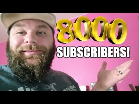I Just Reached 8,000 Subscribers!! 🎊🎉🎈 - YouTube