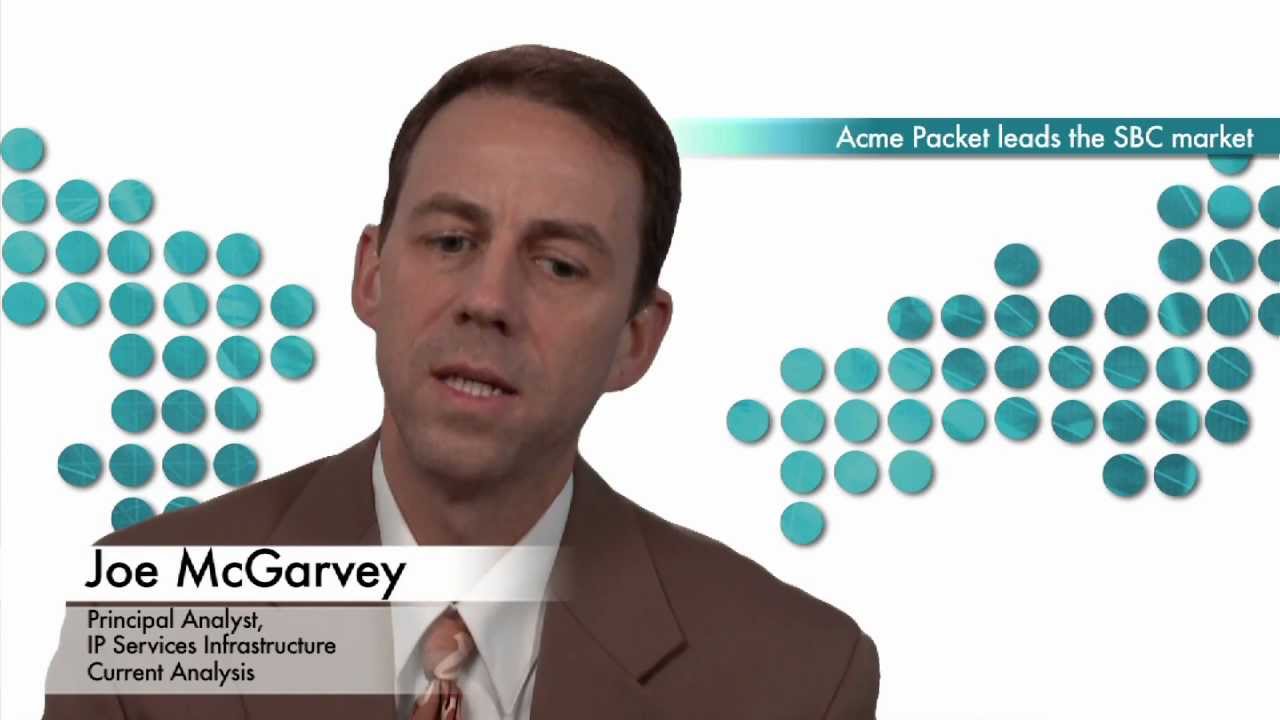 Acme Packet leads the SBC market - YouTube