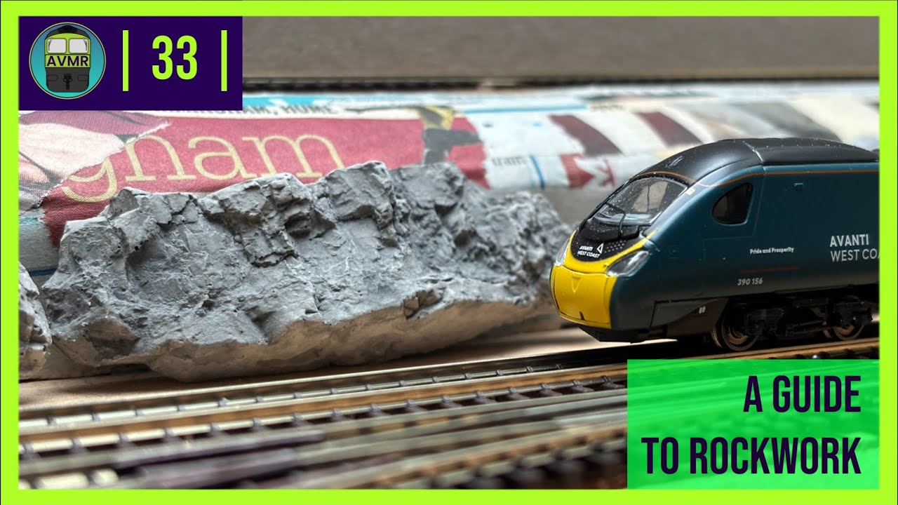 A Guide to Rock-work | 33 | Austin Valley N Gauge Model Railway - YouTube