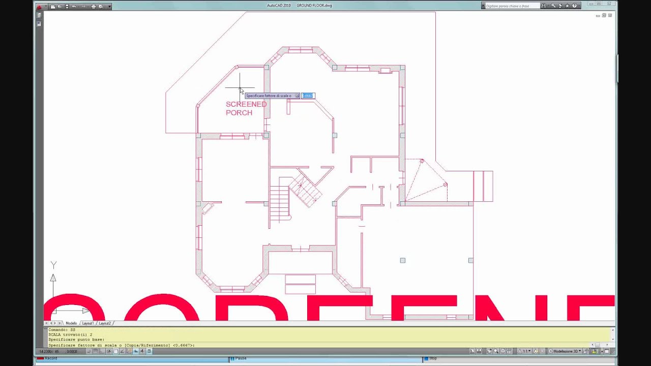 TUTORIAL: HOW TO PROJECT WITH AUTOCAD - YouTube