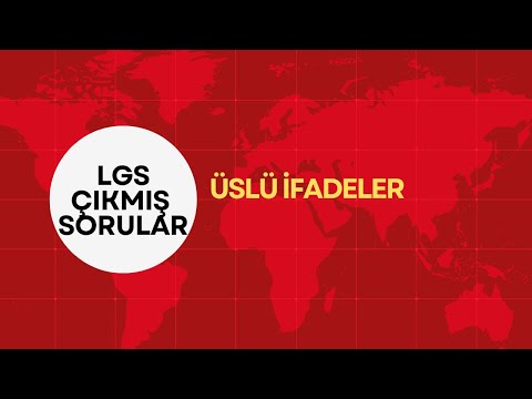 ÜSLÜ SAYILAR LGS Çıkmış Soru Çözümü