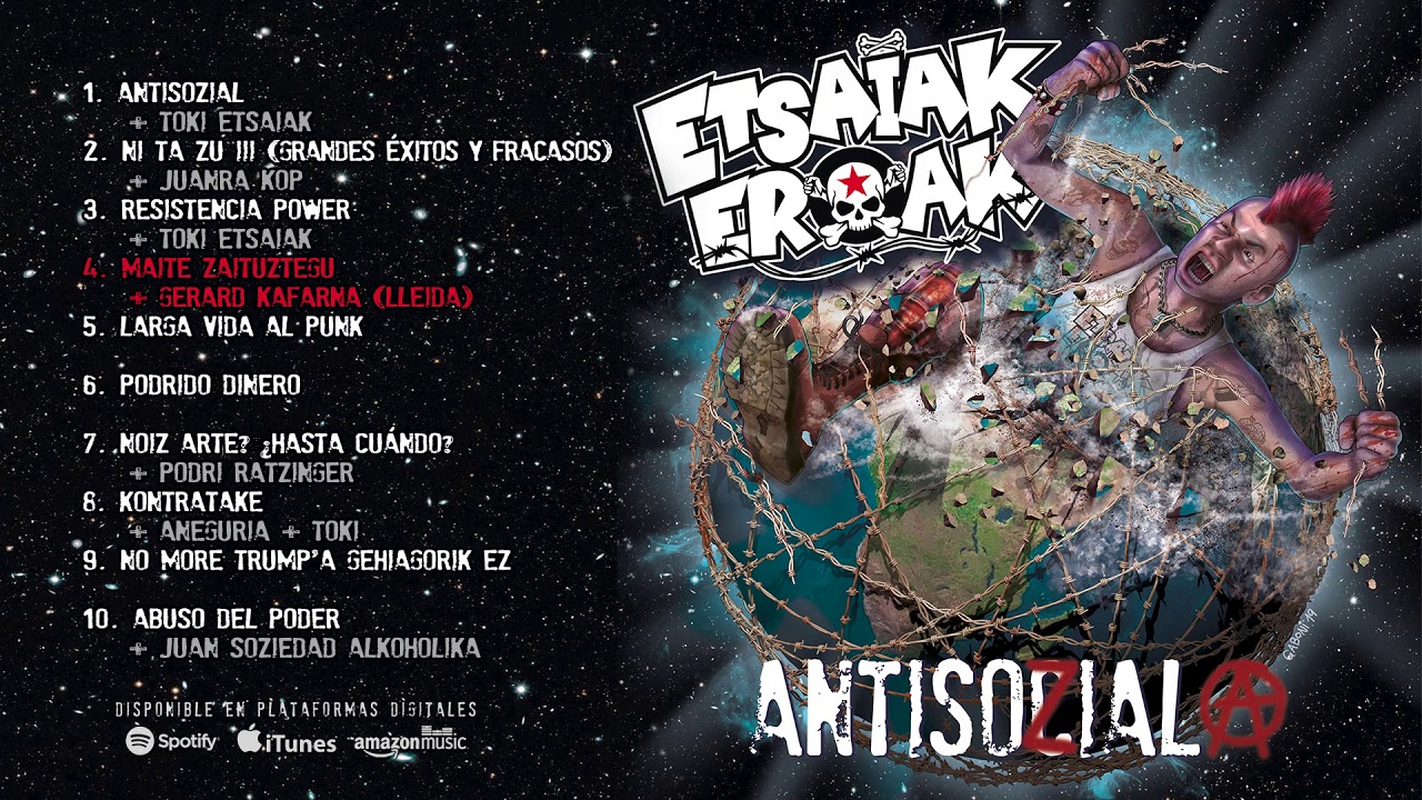 ETSAIAKEROAK "Antisozial" (Álbum completo) - YouTube