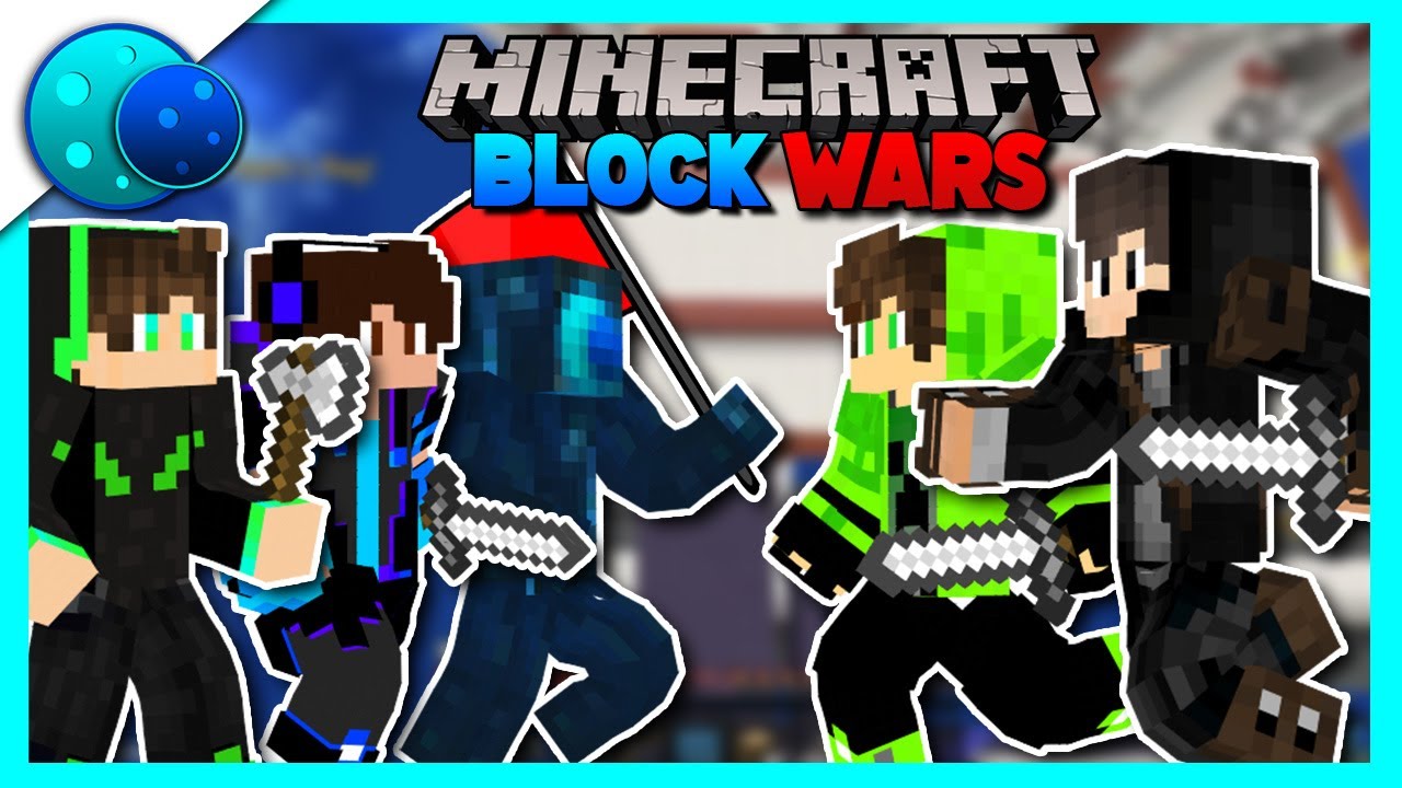 Cubecraft Block Wars Is Actually Good... If You Have A Squad! (Bedrock ...