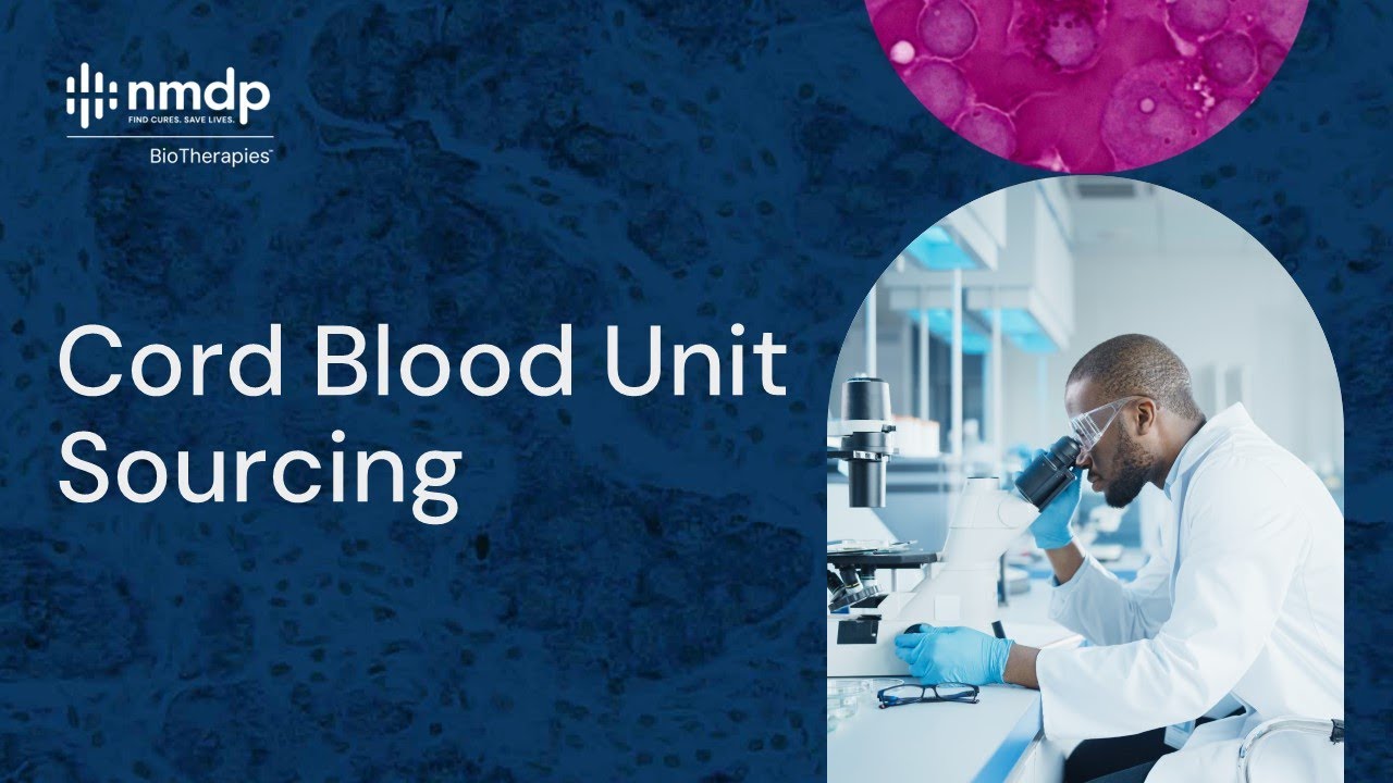 Cord Blood Units for Allogeneic Cell Therapy Source Material - YouTube