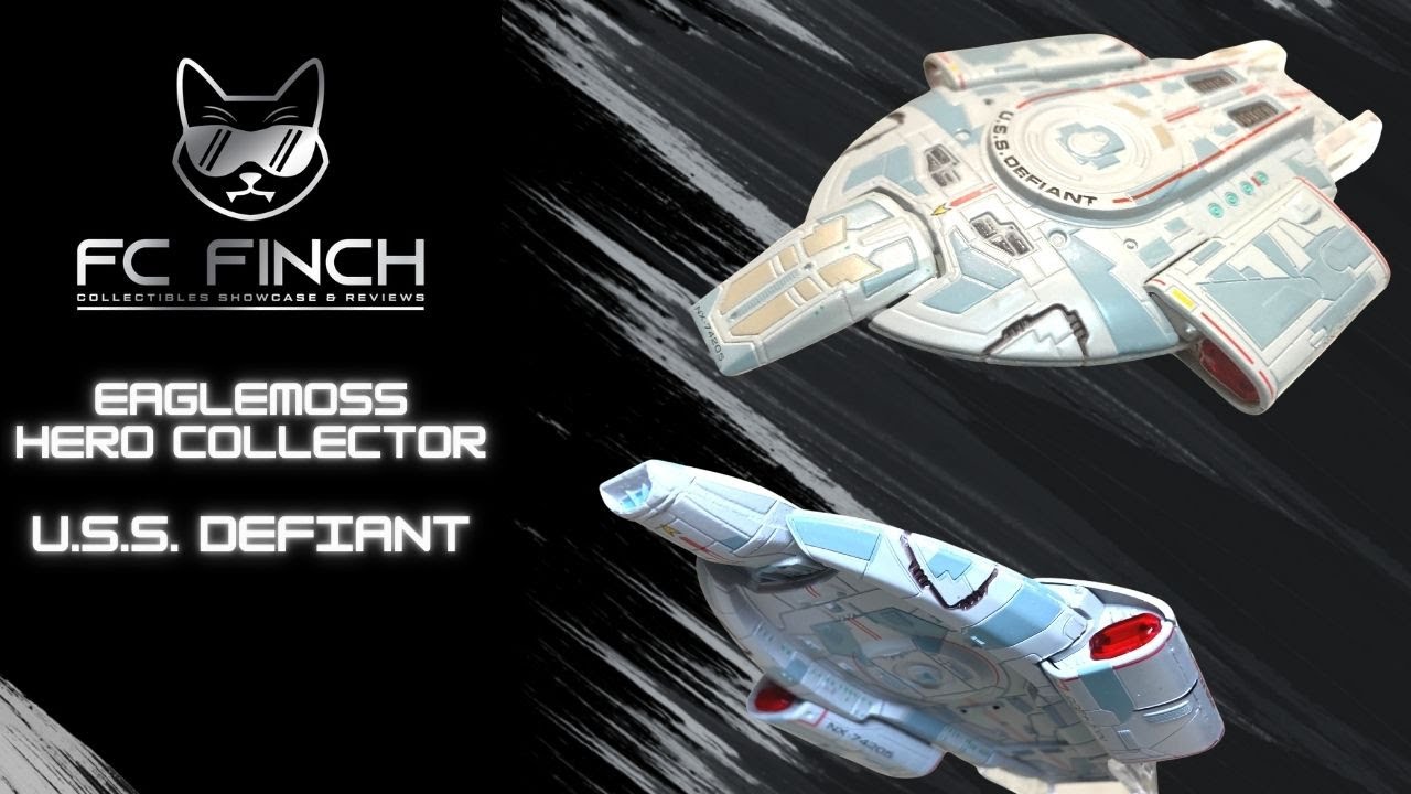 EAGLEMOSS - HERO COLLECTOR - U.S.S. DEFIANT: FINCH REVIEWS - YouTube