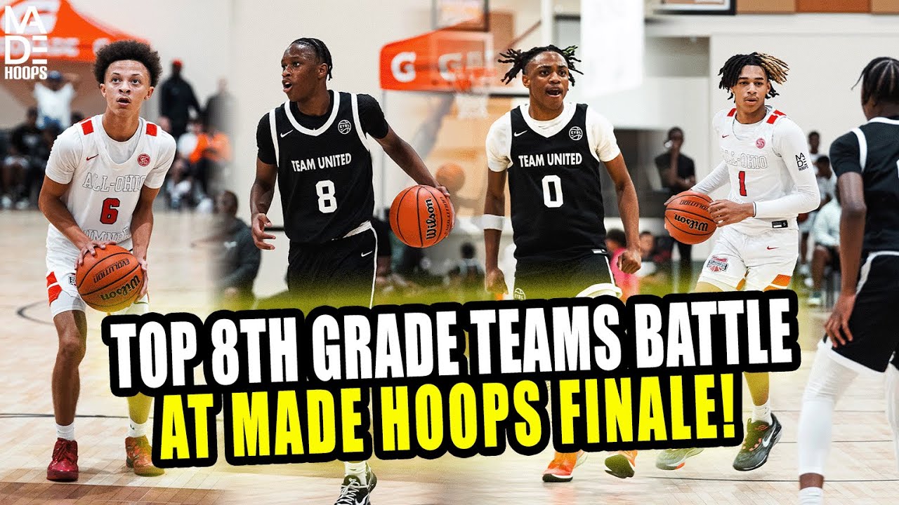Top 8th Grade Teams BATTLE at MADE Hoops Finale! Team United vs All-Ohio Sumner was a classic ...