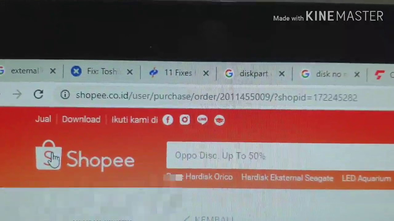 Fake External HDD Toshiba Canvio 1TB - YouTube