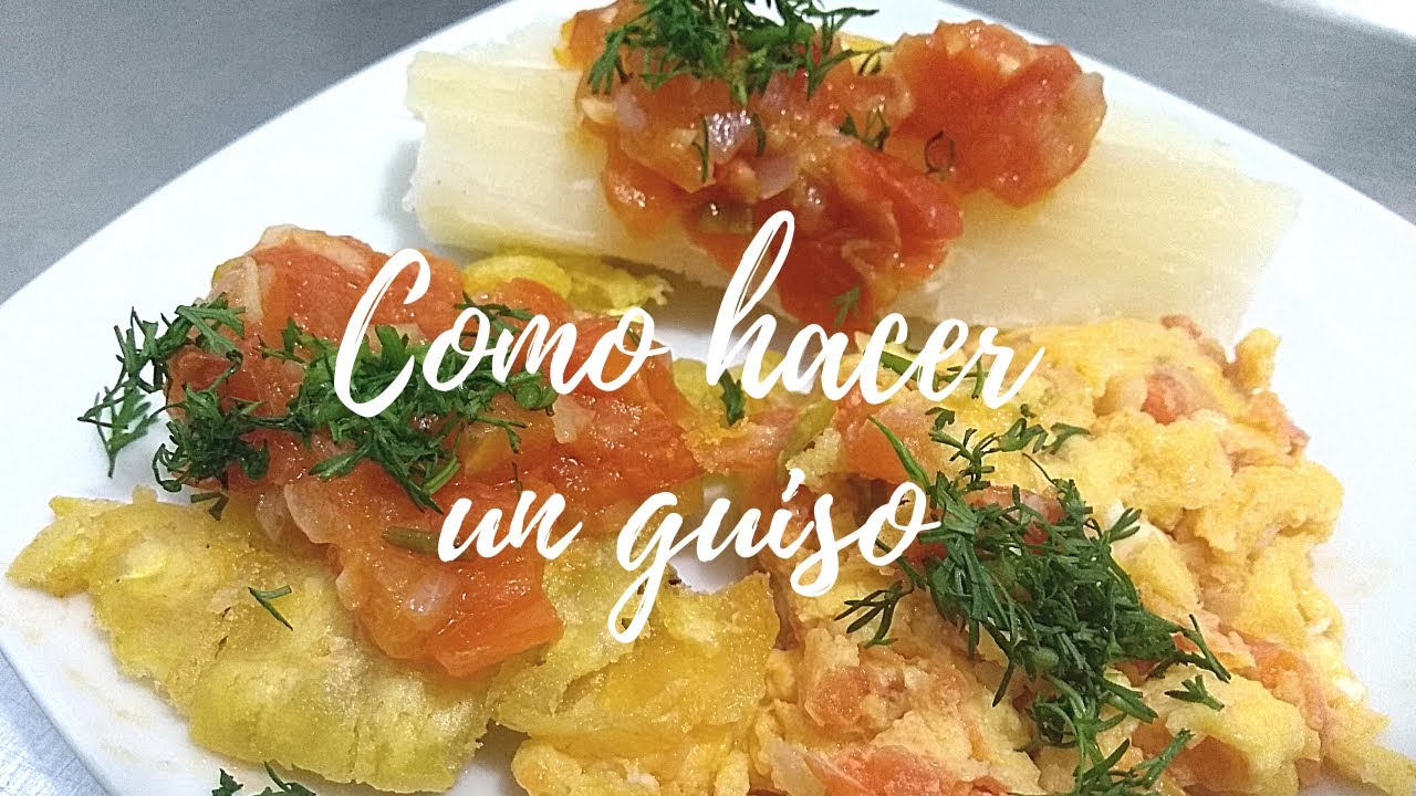 Como Hacer un Guiso (Hogao) Colombiano! - YouTube