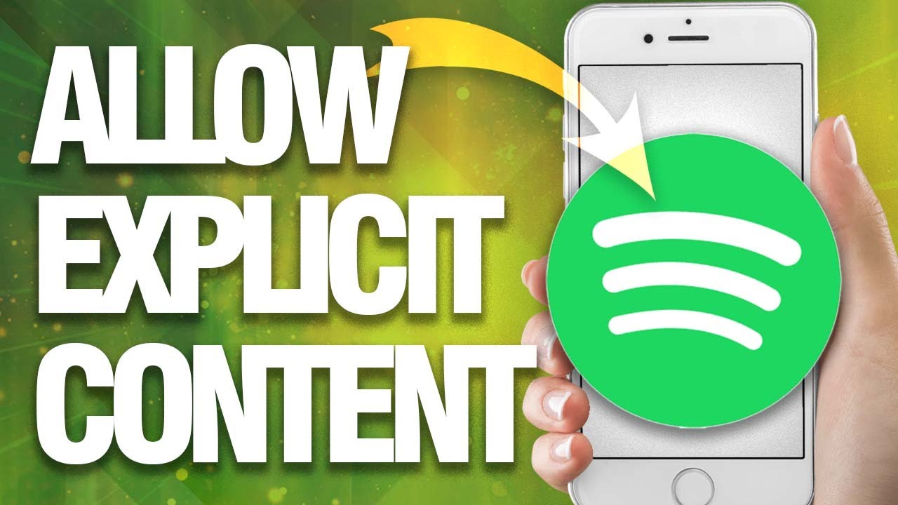 How To Allow Explicit Content On Spotify - YouTube