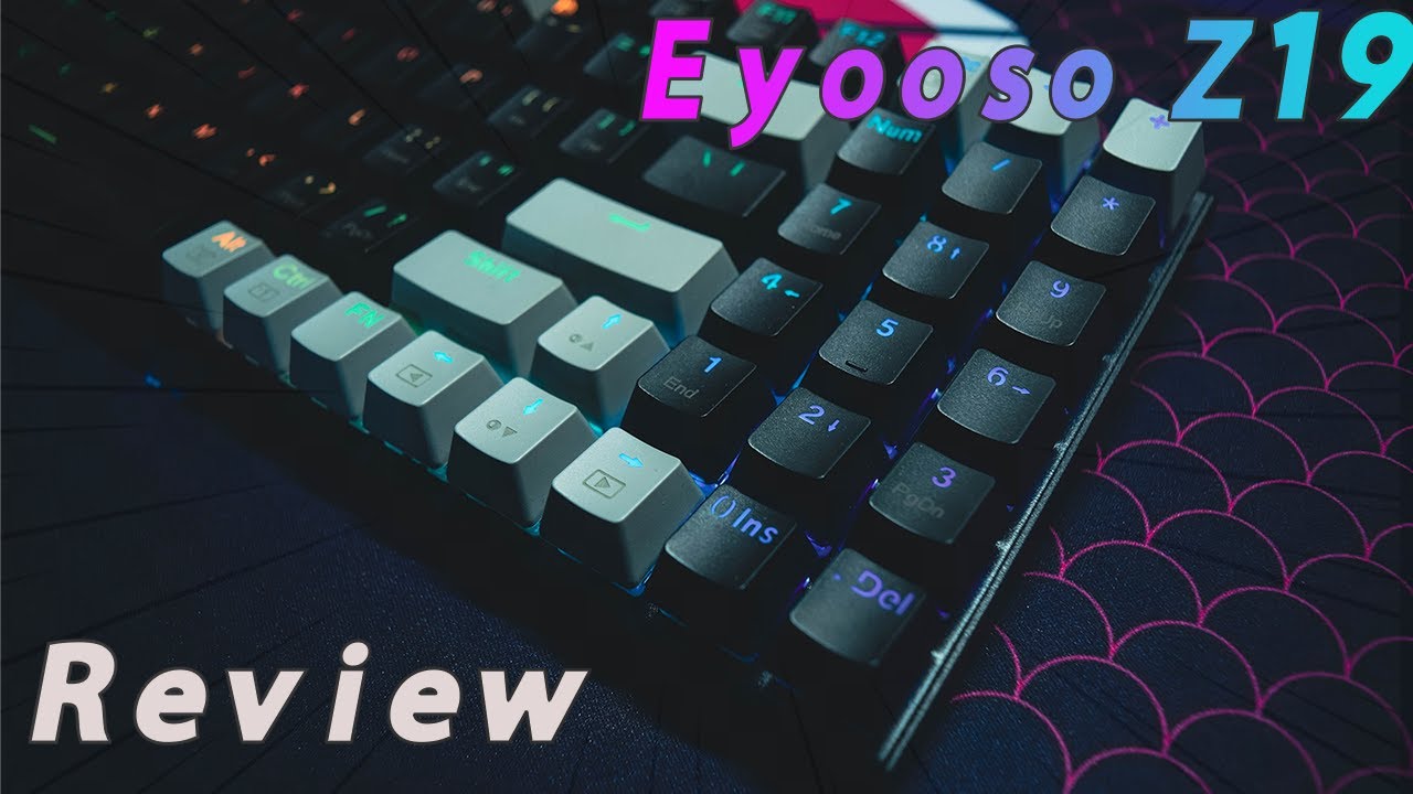 Eyooso Z19 Review - The full-size keyboard that saves your desk space ...