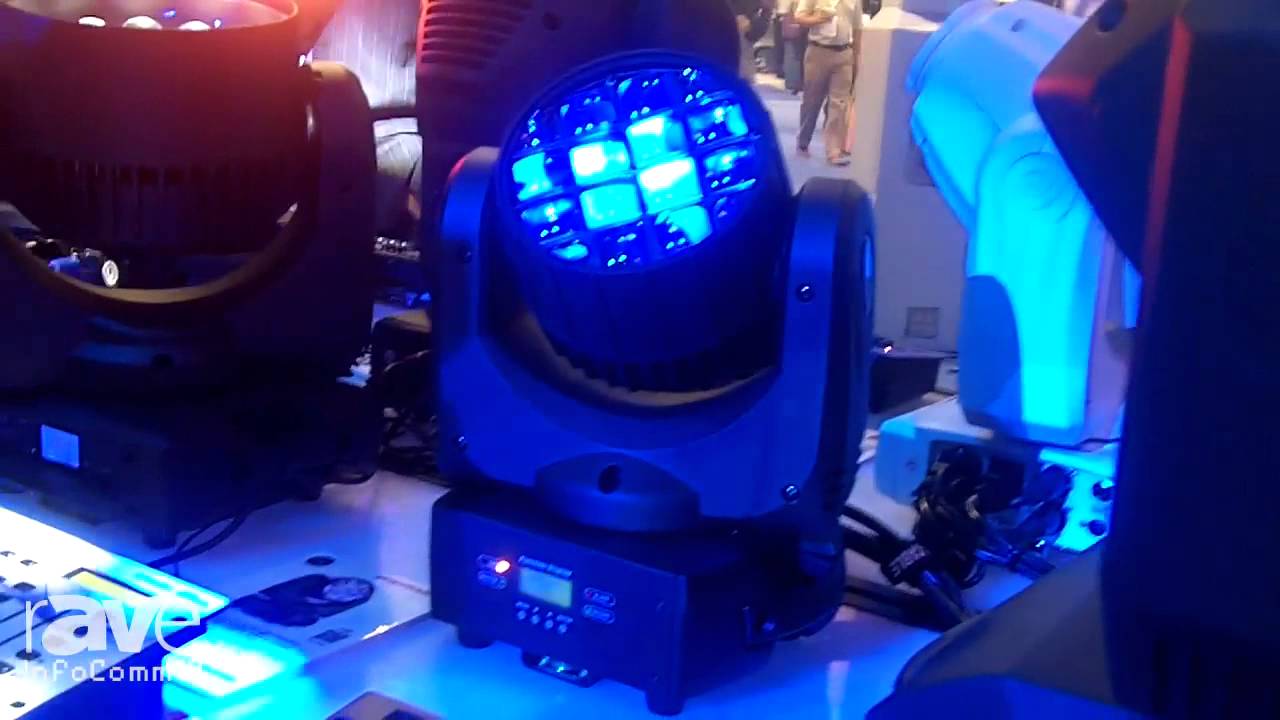 InfoComm 2014: ADJ Details the Vortex 1200 - YouTube