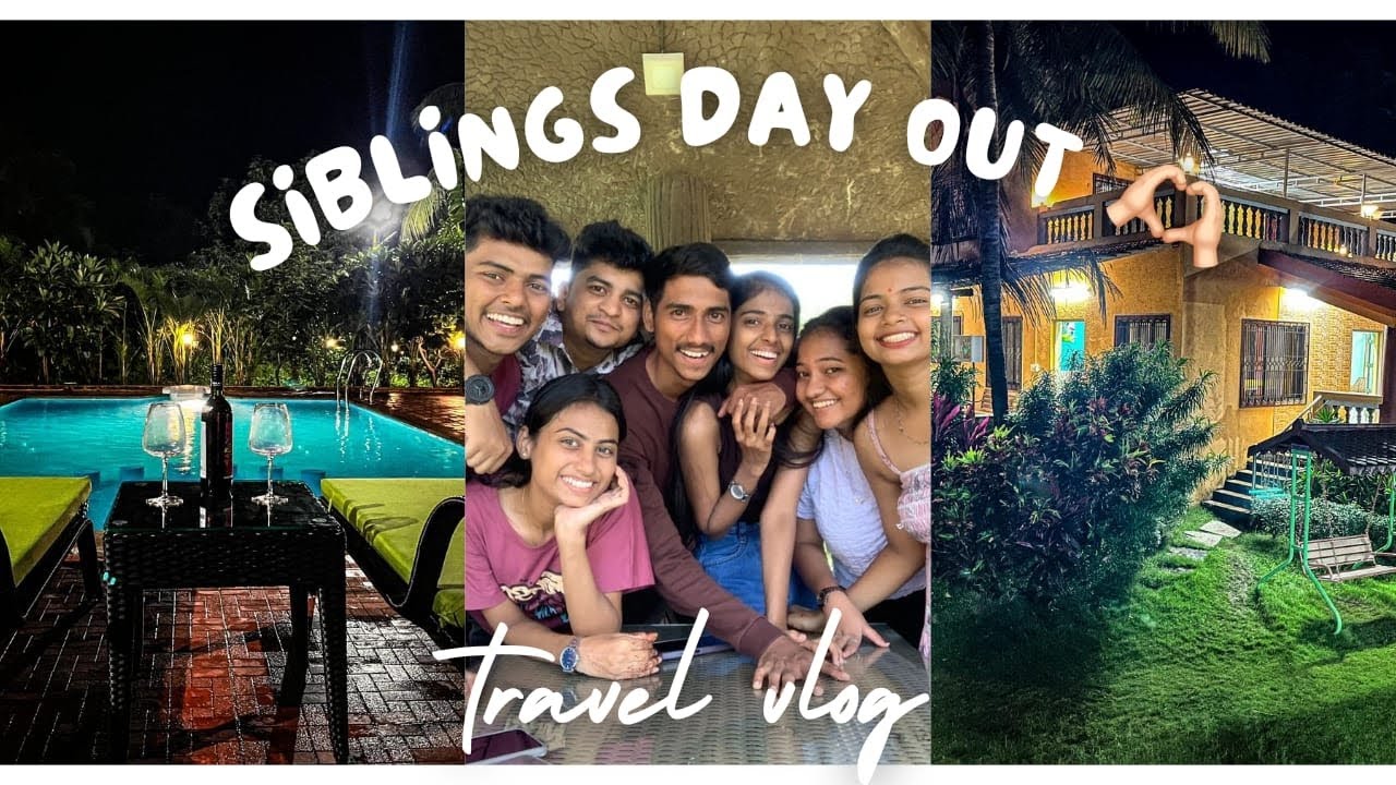 Vlog 01 || siblings day out || 🥱 - YouTube