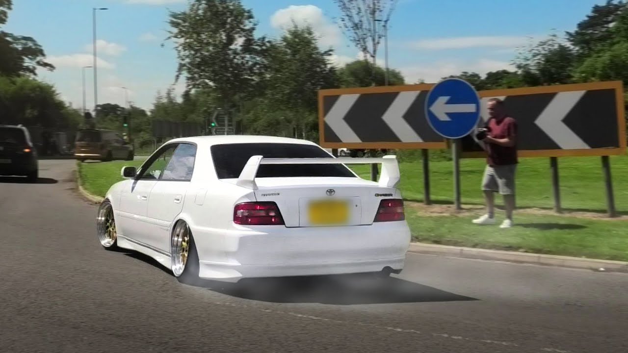 Tuner Car TAKEOVER - Drive-By Car Show Shuts Down The North! - YouTube