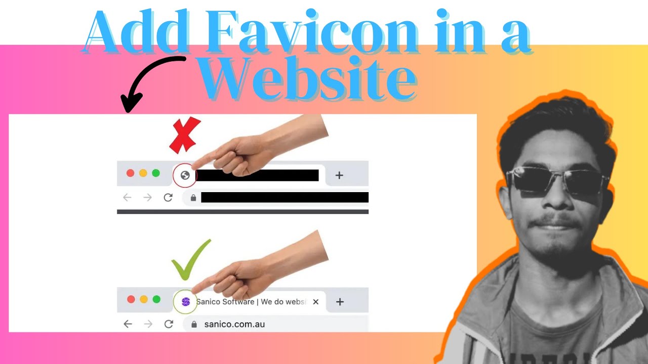 Add Favicon In a website !! For beginners. - YouTube