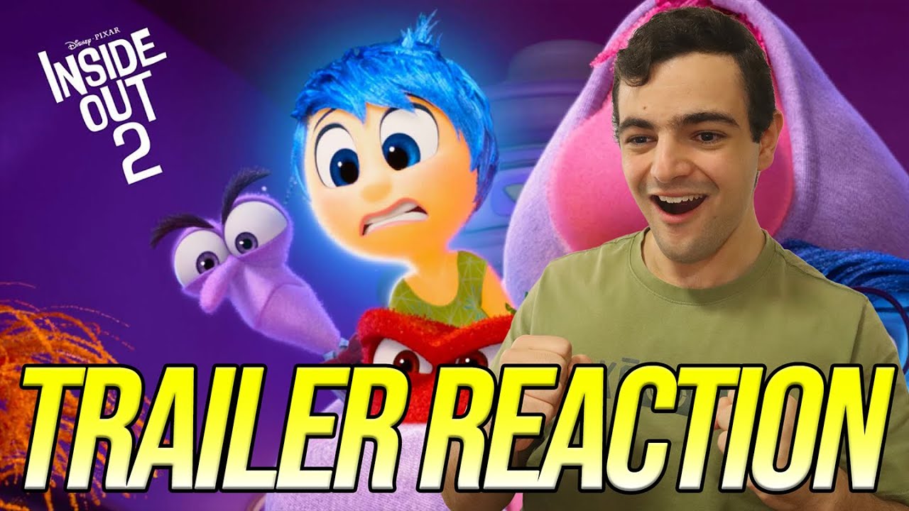 Inside Out 2 | Official Trailer REACTION! - YouTube