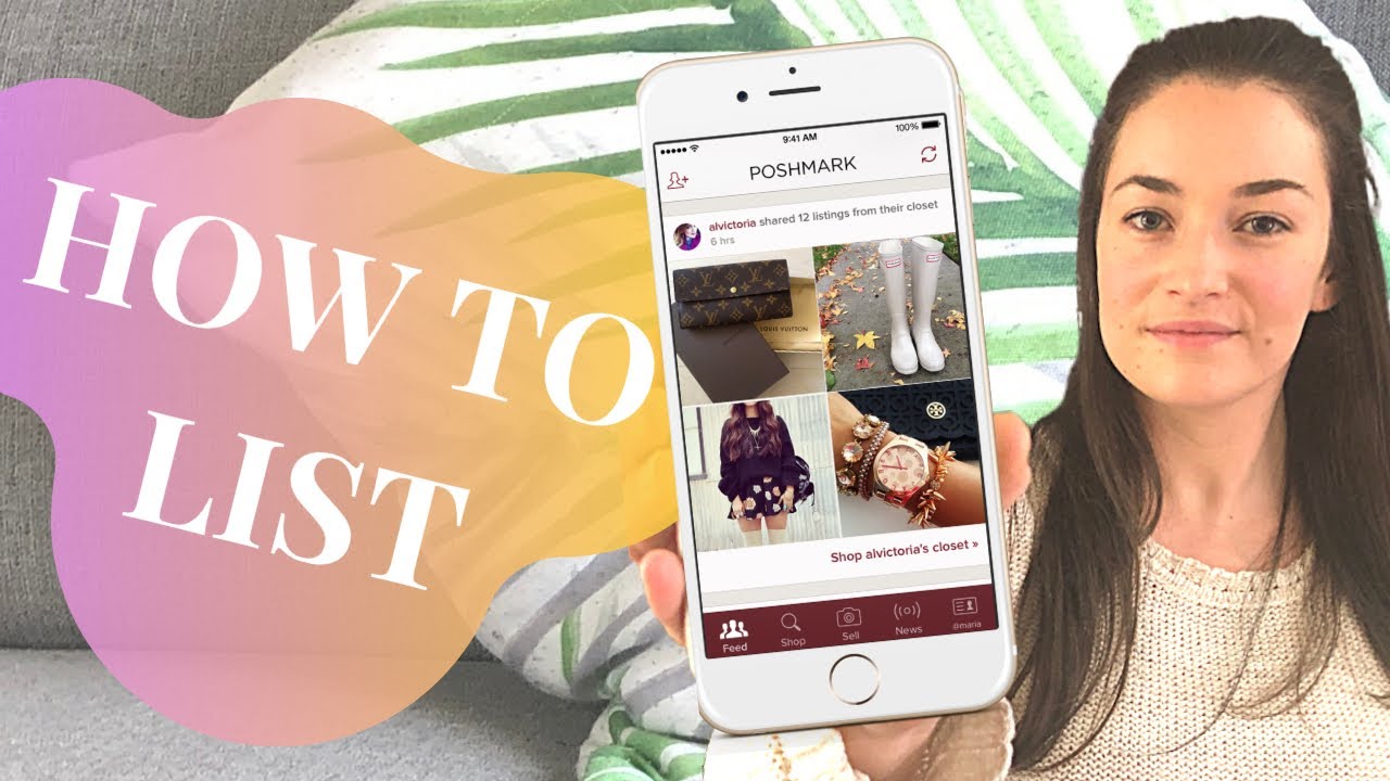 How To List On Poshmark Australia Step By Step - YouTube