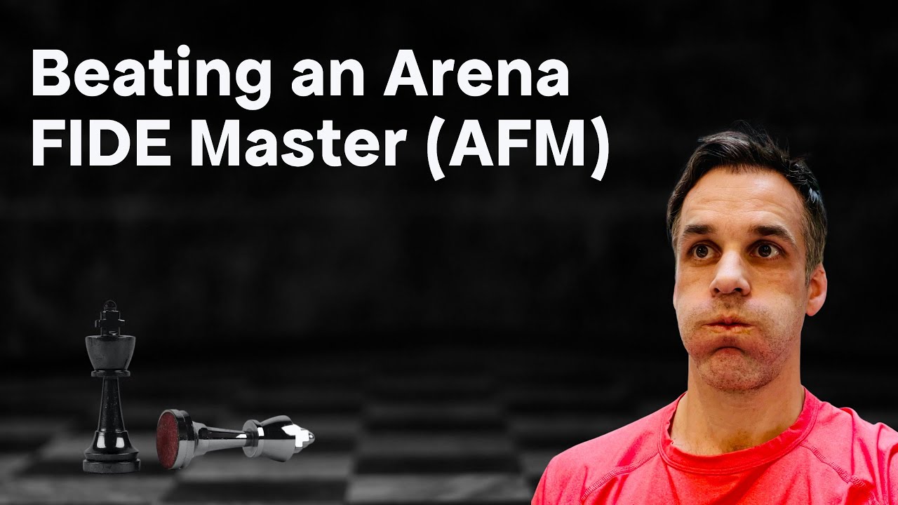Beating an Arena FIDE Master in blitz chess | FIDE Online Arena - YouTube