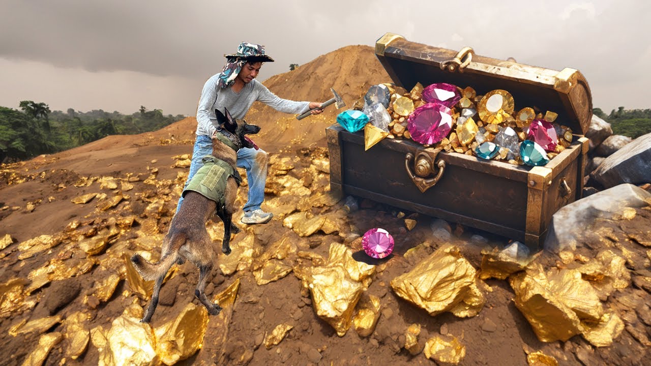 OMG! Mining Treasures Diamond & Gemstone Under Stone at Big River ...