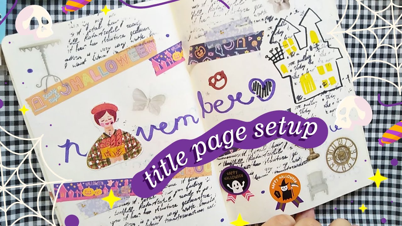 November Title Page Setup 2023 | Tweetums - YouTube