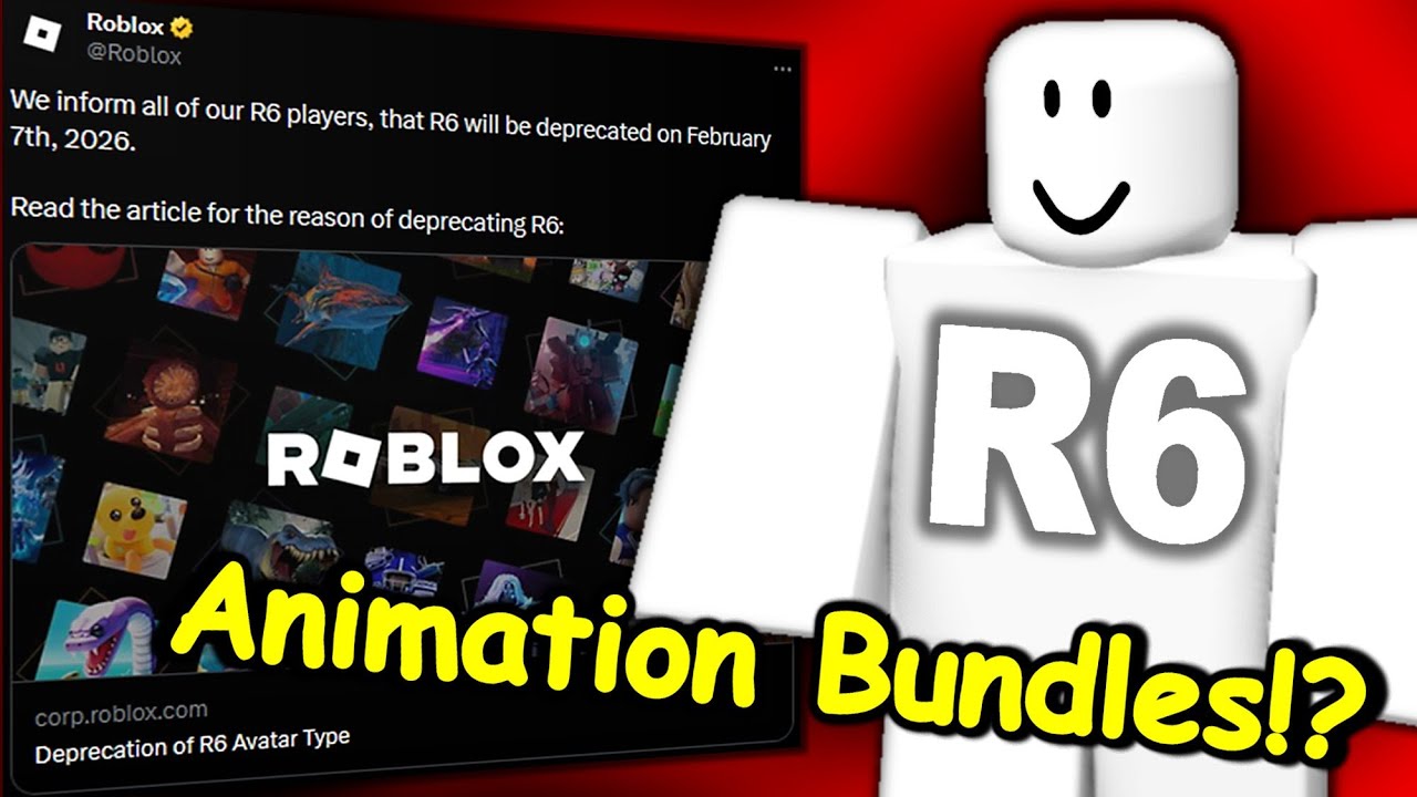 Roblox isn't done with R6 just yet.... (ROBLOX NEWS) - YouTube