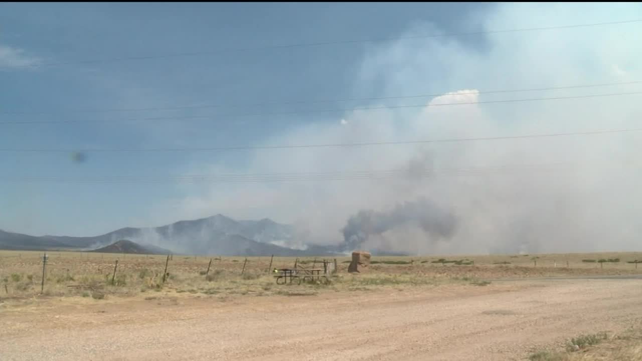 Spring Fire grows to nearly 85,000 acres - YouTube