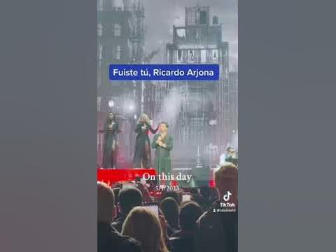 Ricardo Arjona fuiste tú - YouTube
