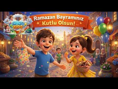 Bayram Geldi! 🕌🎈 Çocuk Şarkısı | Ramazan Bayramı Eğlenceli Video