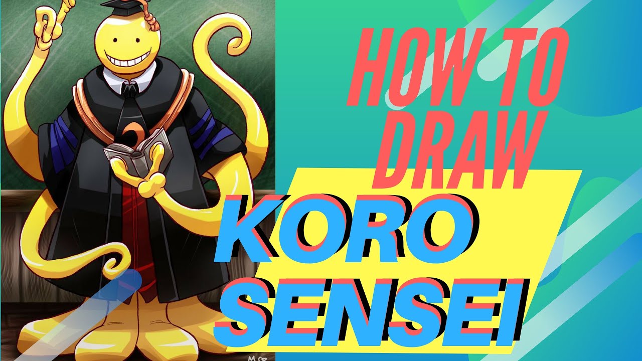Draw Koro Sensei From Assassination Classroom | Anime character Drawing ...