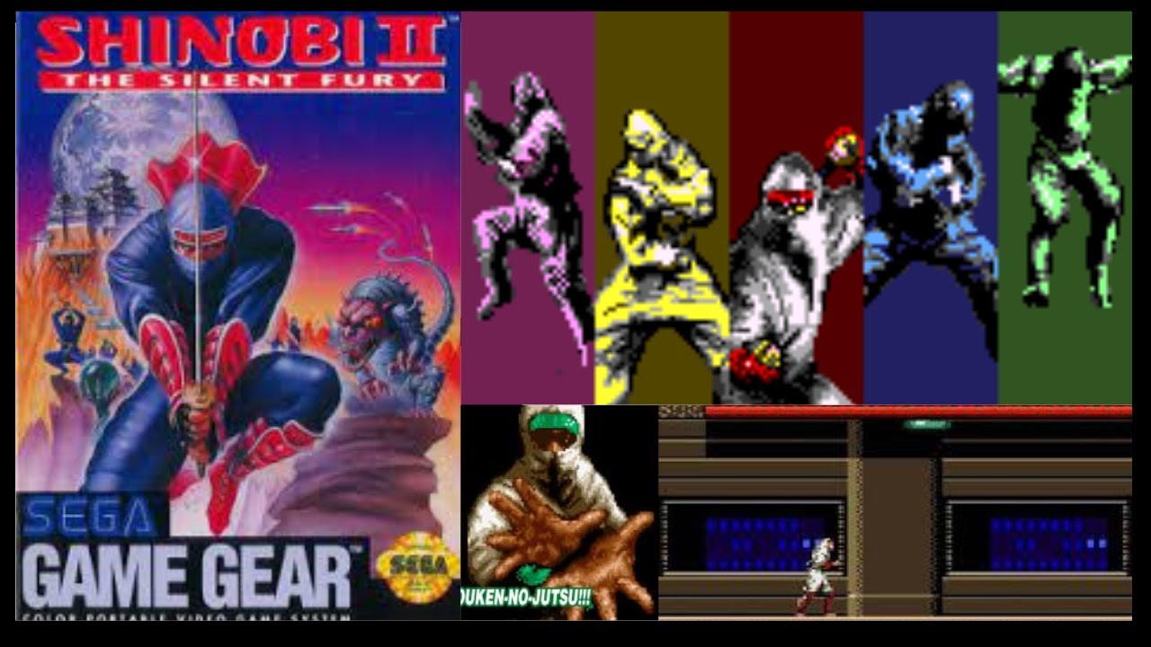 🎮 THE G.G. SHINOBI 2 : THE SILENT FURY - 💥GAME GEAR 💥 - GAMEPLAY ...