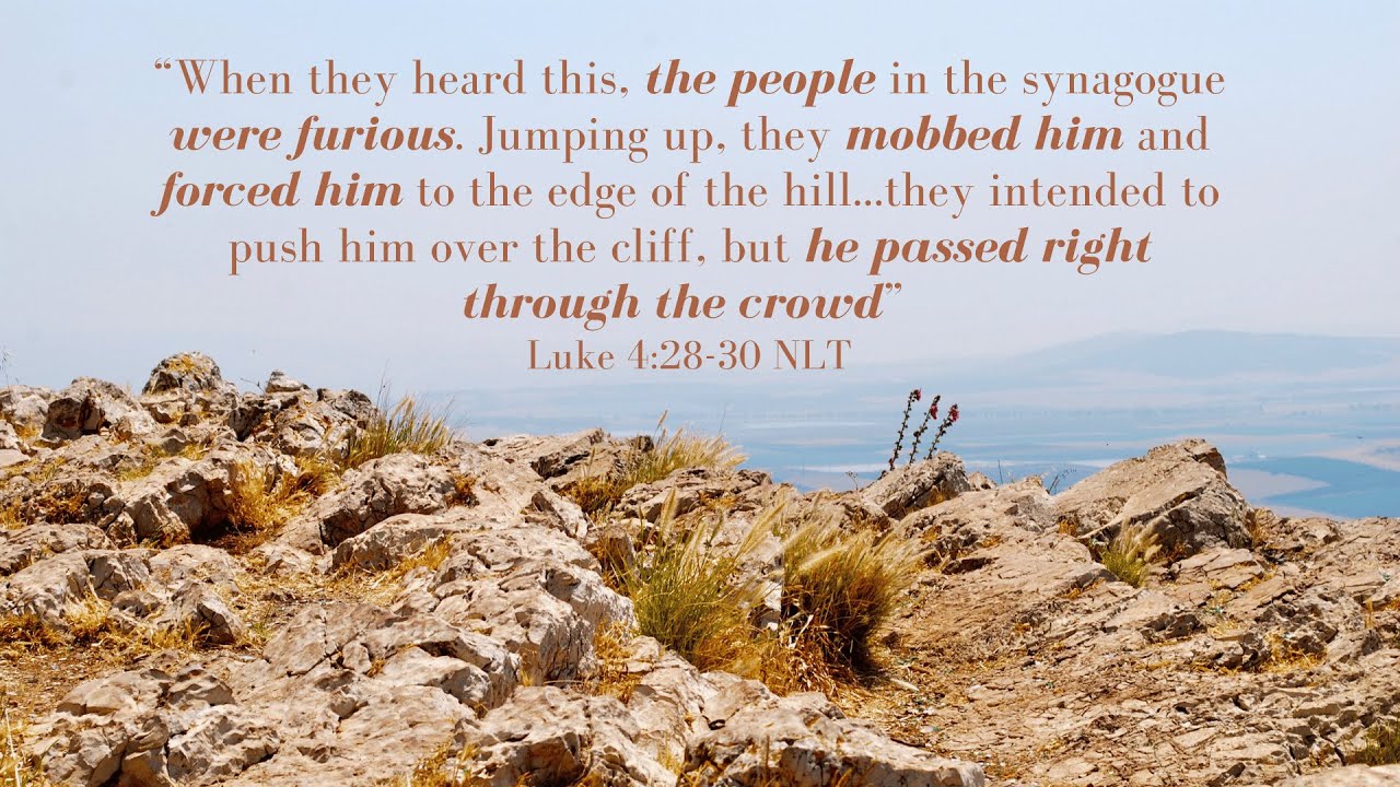 September 27, 2023: The Gospel of Luke - Luke 4:28-30 - YouTube